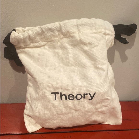 Theory | Bags | Theory Cream And Black Drawstring Bag | Poshmark